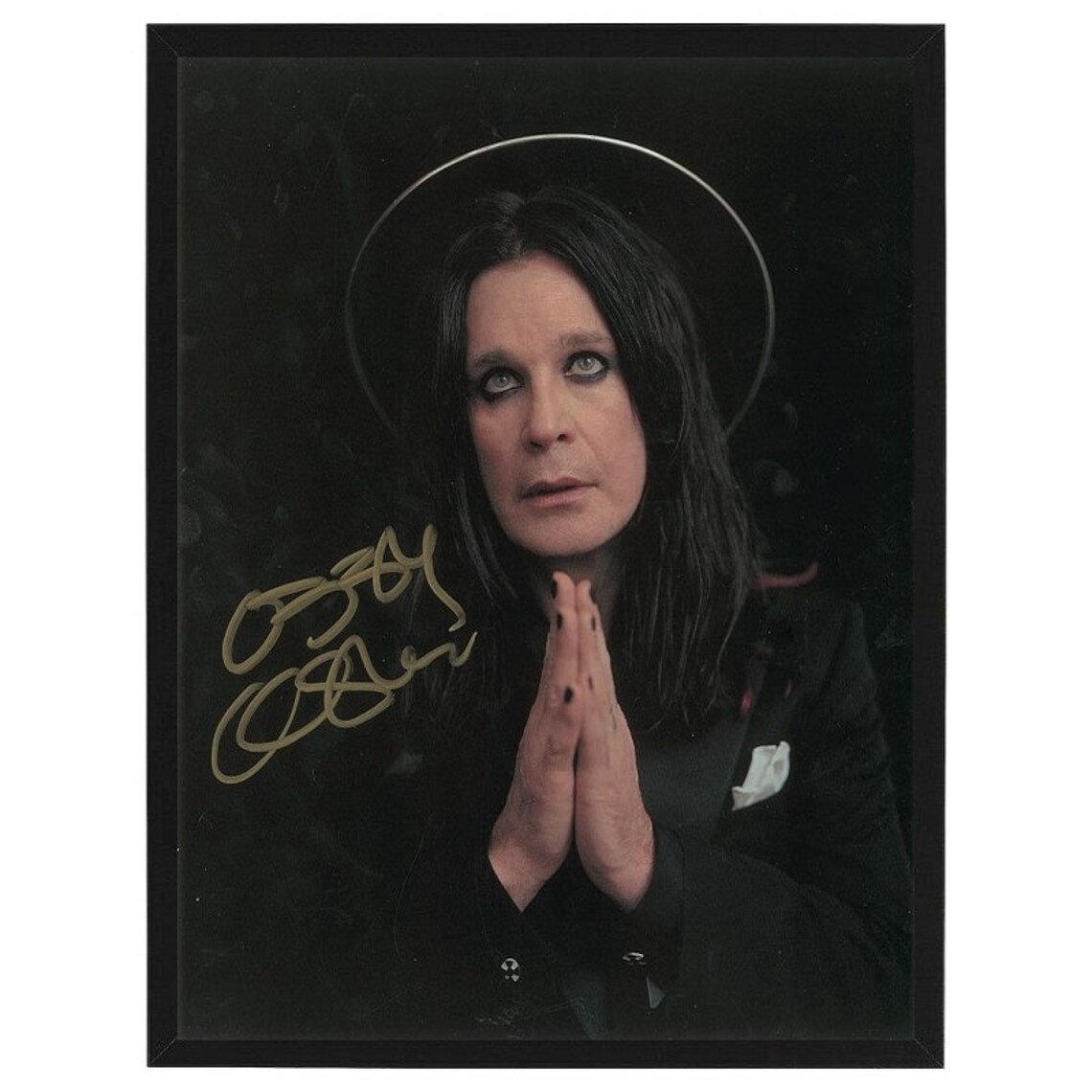 Ozzy Osbourne Signed / Autographed Vintage Photo FRAMED & | Etsy