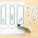 Math Activity Worksheet, Busy Binder, Busy Book, Kindergarten ...