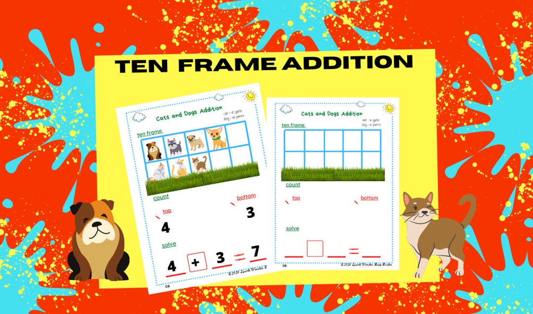 Math Activity Worksheet Busy Binder, Kindergarten, Pre K, Counting ...