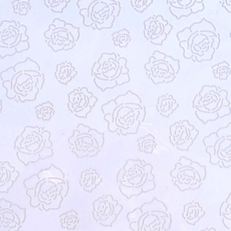 Rose Cookie Stencil - Etsy