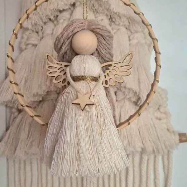 Macrame Angel Wings - Etsy UK
