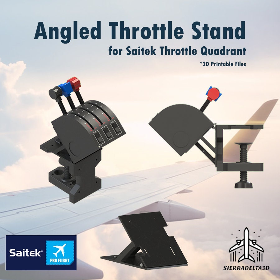 Stand for Saitek Throttle Quadrant Logitech G Pro Flight - Etsy