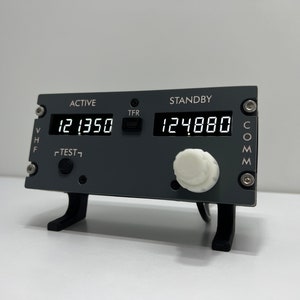 Boeing 737 COMM. Radio Module for Flight Simulator - Etsy