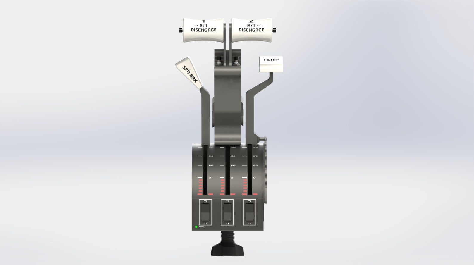 Boeing 737 Thrust Lever for Saitek - Flight Simulator Upgrade (3D ...