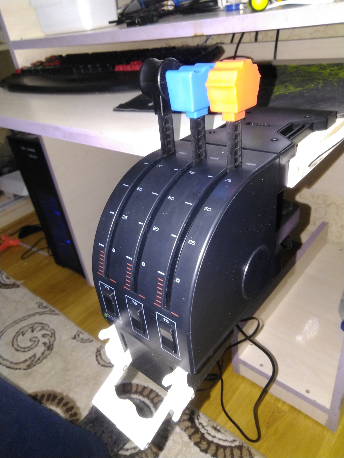 Boeing 737 Fuel Cut-off Levers Engine Start Levers for Saitek | Etsy ...