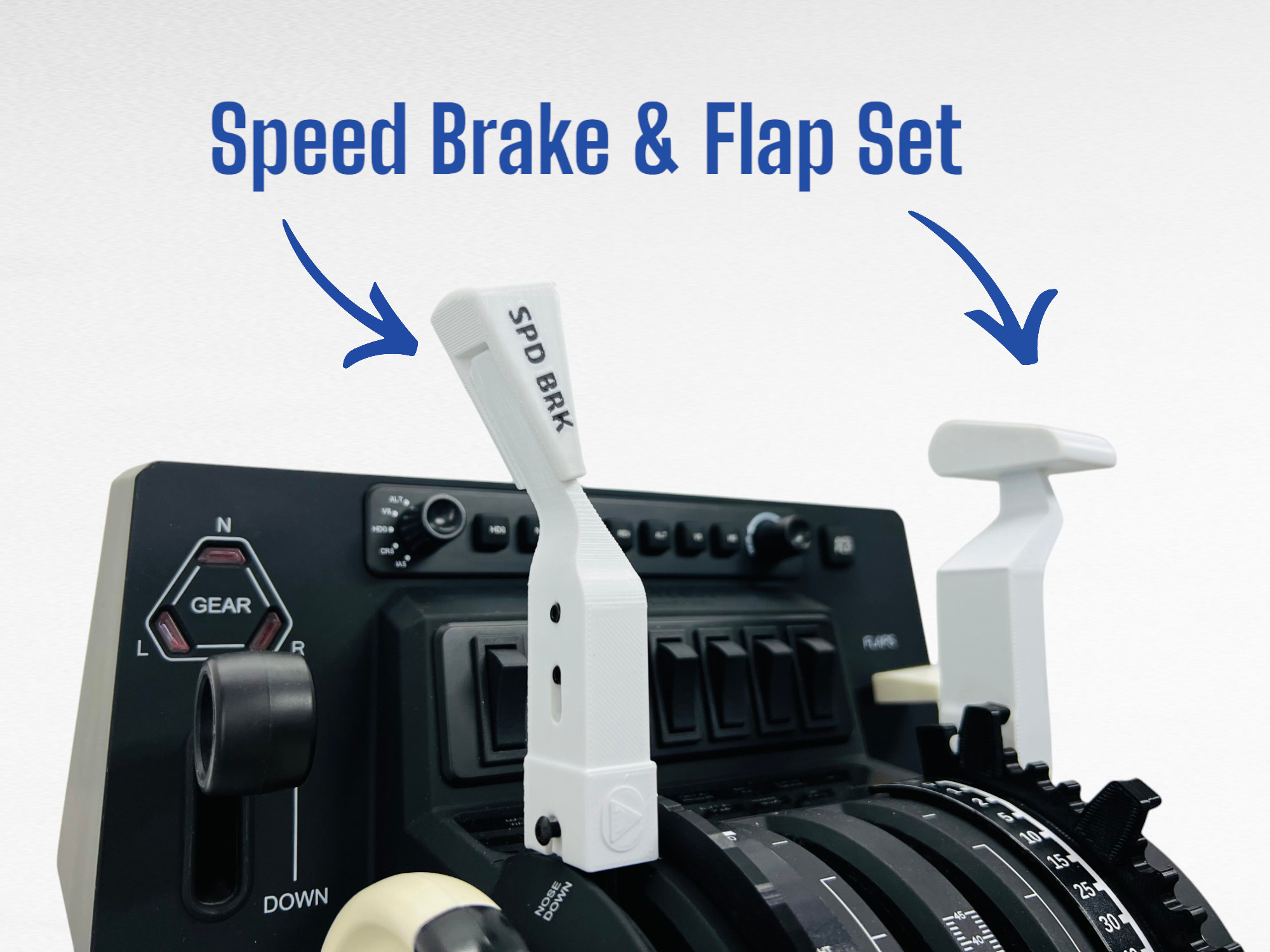 Boeing 737 Thrust Lever Addons for Honeycomb Bravo, Flight Simulator - Etsy