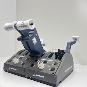 Boeing 737 Throttle Levers for Thrustmaster TCA Quadrant Boeing Edition ...