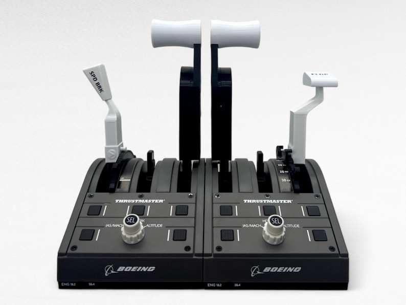 Boeing 777 Thrust Lever Set for Thrustmaster TCA - Flight Simulator Mod ...
