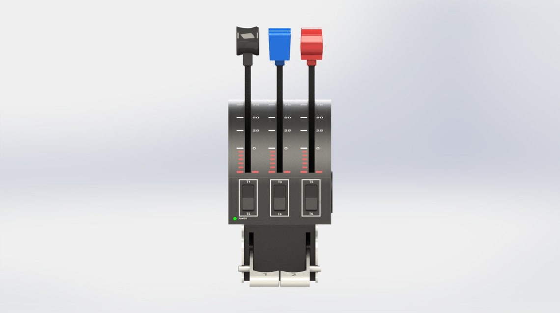 Boeing 737 Fuel Cut off Lever for Honeycomb Bravo Throttle Quadrant and ...
