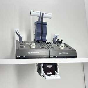 Boeing 737 Throttle Levers for Thrustmaster TCA Quadrant Boeing Edition ...