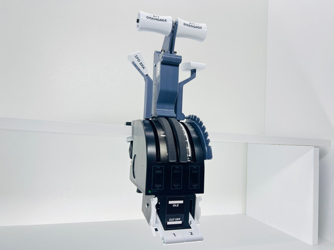 Boeing 737 Full Electronic Throttle Upgrade Pack for Logitech G Saitek ...