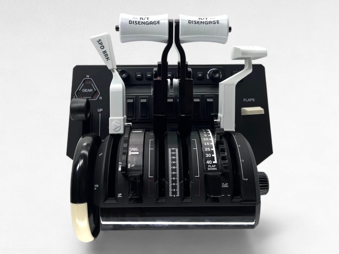 Boeing 737 White Thrust Lever Addons/mods for Honeycomb Bravo Throttle ...
