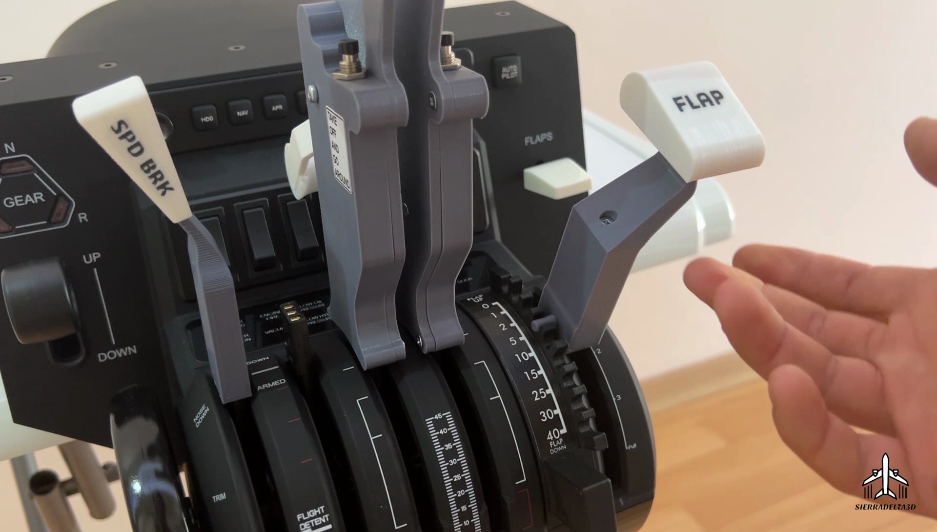 Boeing 737 Thrust Lever Set for Honeycomb Bravo - Flight Simulator ...