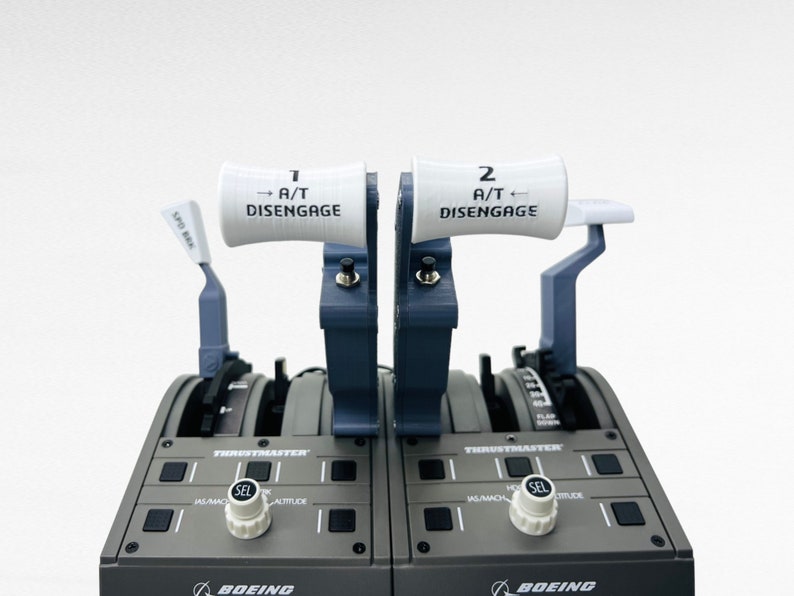 Boeing 737 Throttle Levers for Thrustmaster TCA Quadrant Boeing Edition ...