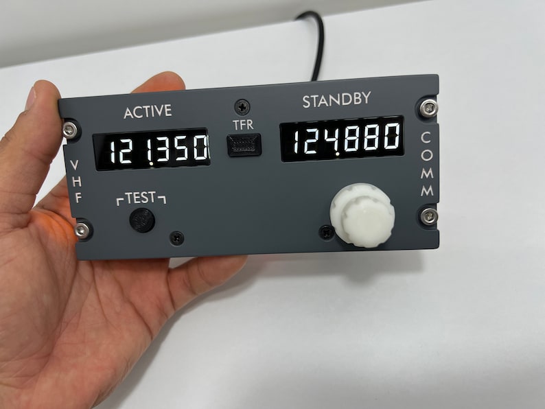 Boeing 737 COMM. Radio Module for Flight Simulator - Etsy