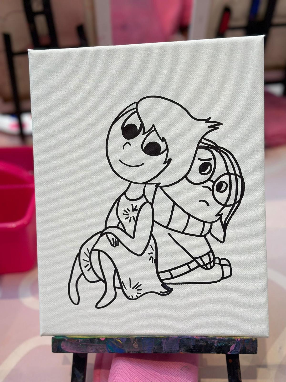 Inside Out Paint Kids Party, Canvas, Paint Birthday, Art Station ...