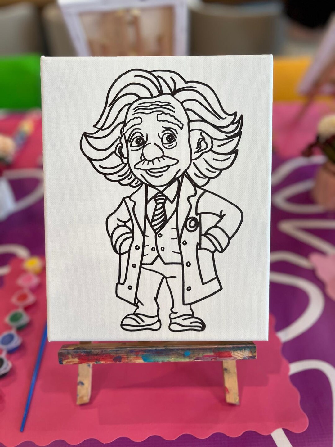 Science Paint Kids Party, Canvas, Paint Birthday, Art Station, Birthday ...