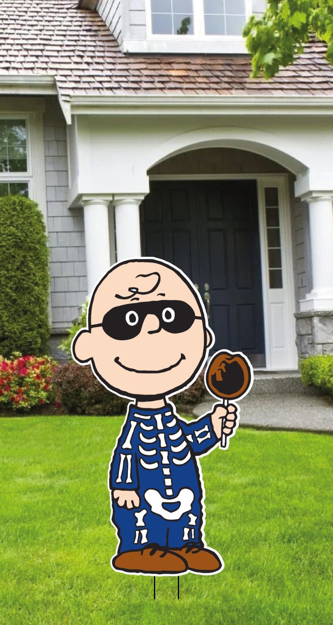 Welcome Great Pumpkin Yard Sign / Linus Brown / Sally Brown / Peanuts ...