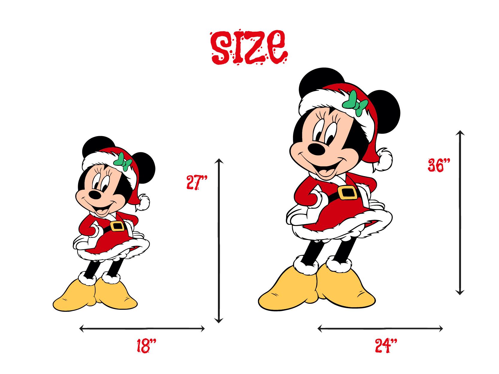Mickey Merry Christmas Garden Decor | Outdoor Christmas Decorations ...