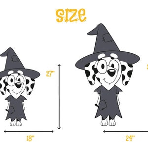 Bingo and Bluey Halloween Yard Decorations! Yard Sign - Etsy