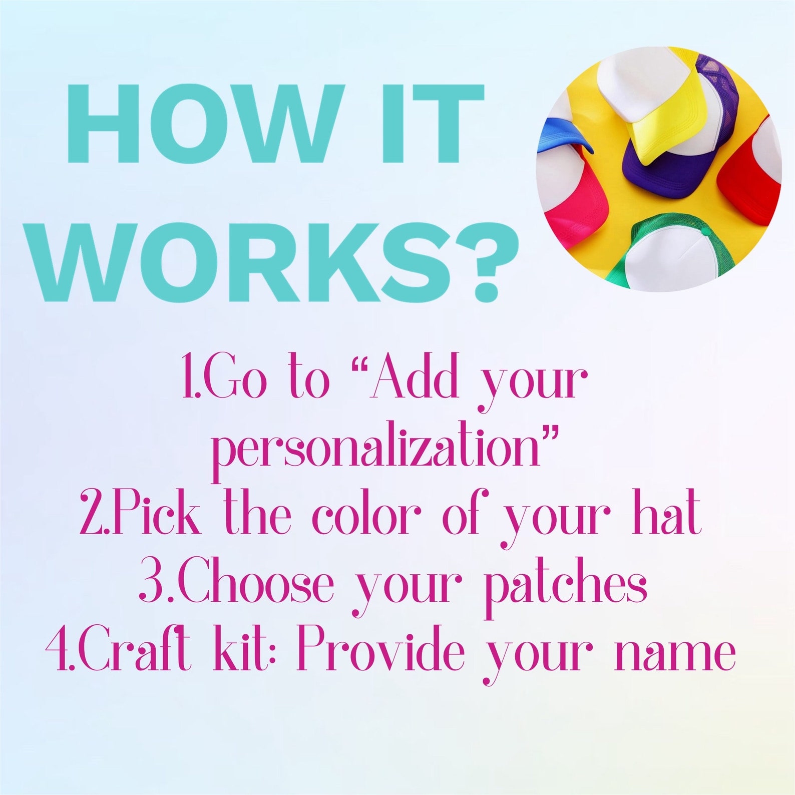 Design Your Own Hat With Fun Patches. - Etsy