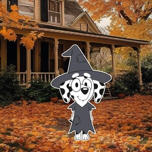 Bingo and Bluey Halloween Yard Decorations! Yard Sign - Etsy