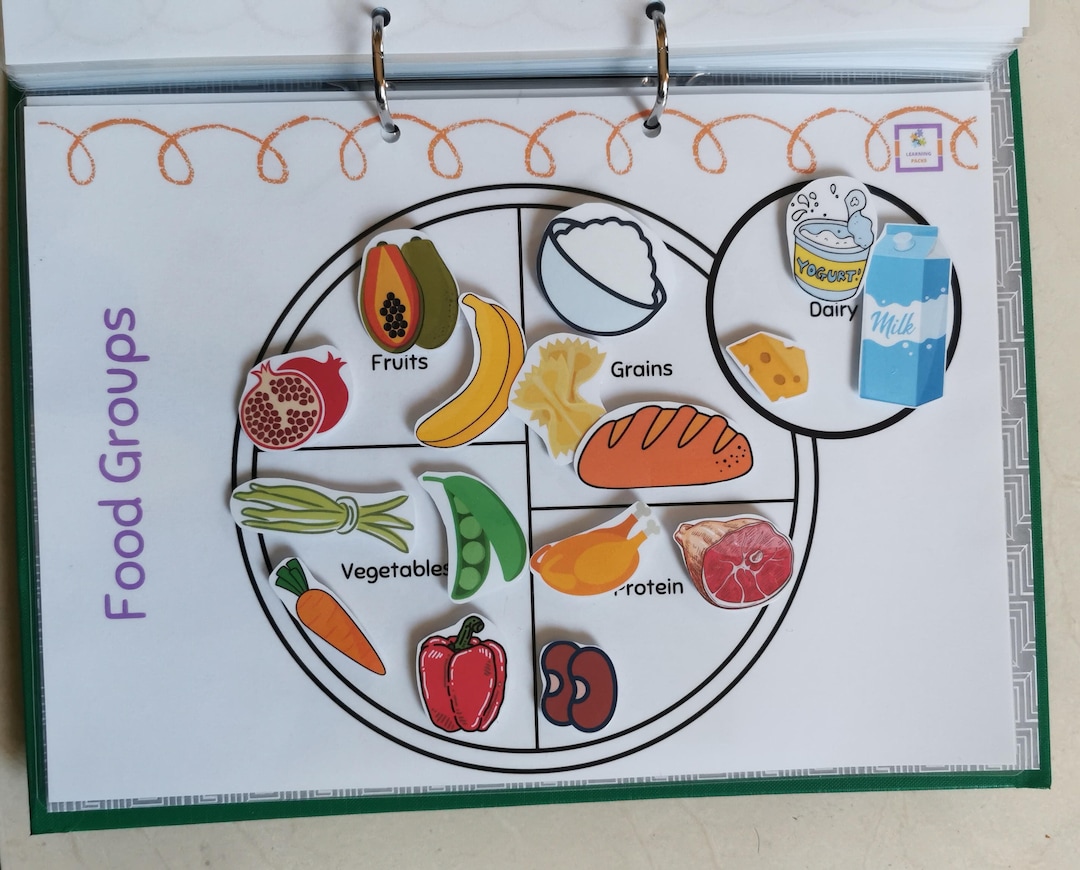 Food Group Sorting Activity Game, Food Plate Activity, Homeschool ... Food Group Sorting Activity Game, Food Plate Activity, Homeschool ...
