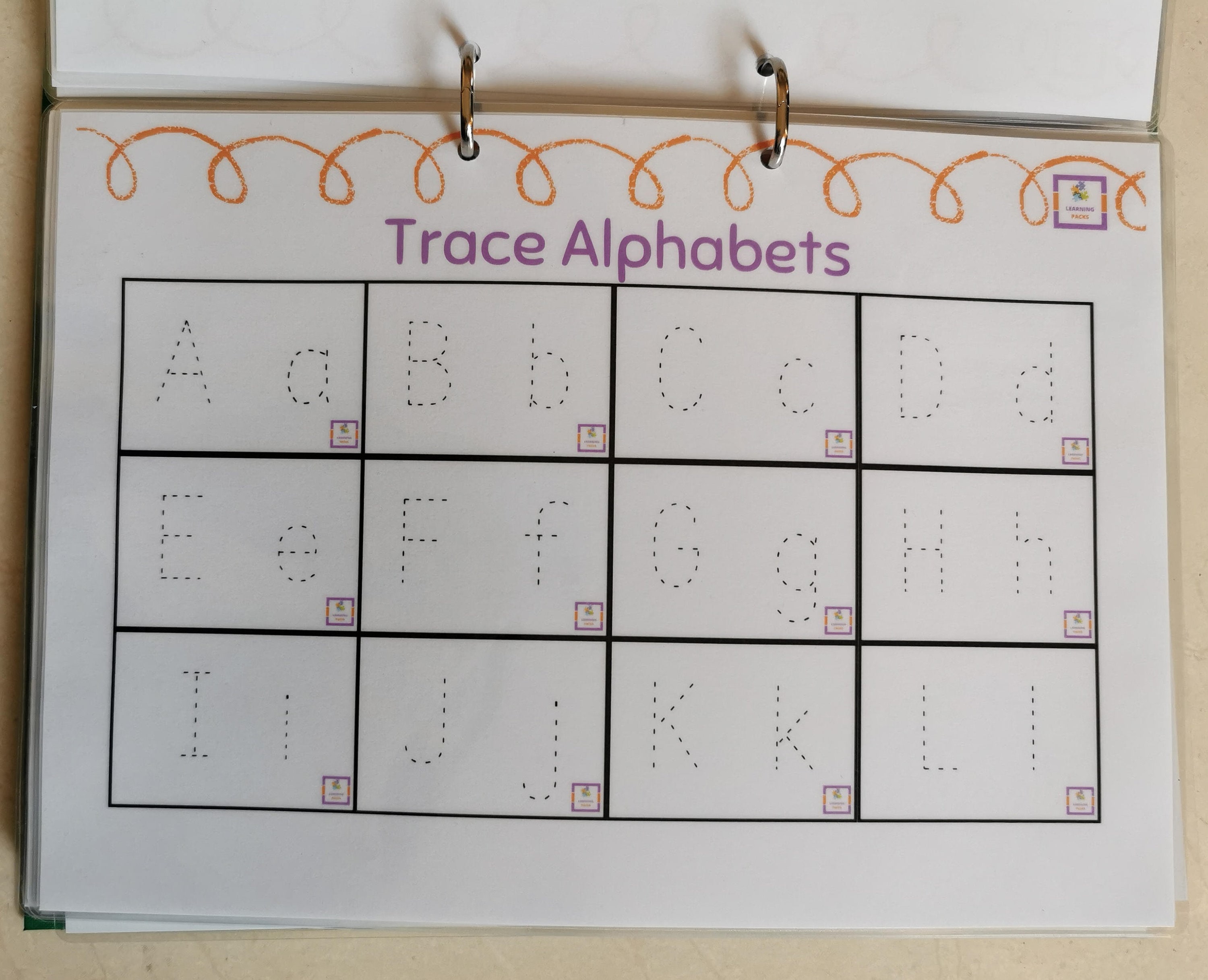 Alphabet Tracing Worksheets Learn to Write ABC Letters - Etsy