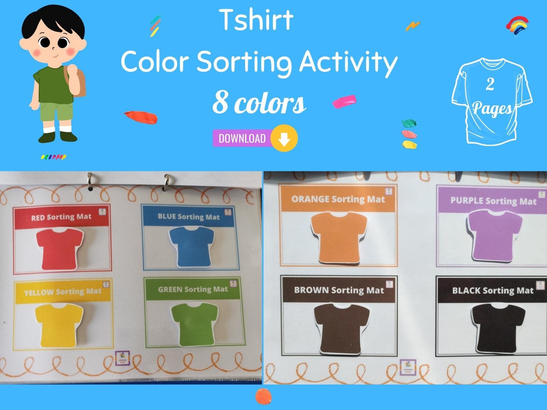 Toddler Busy Book, Color Matching Activities, Colors Learning, Color ...