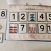 Learn to Count Number Match Worksheet Numbers 1-10 Matching - Etsy