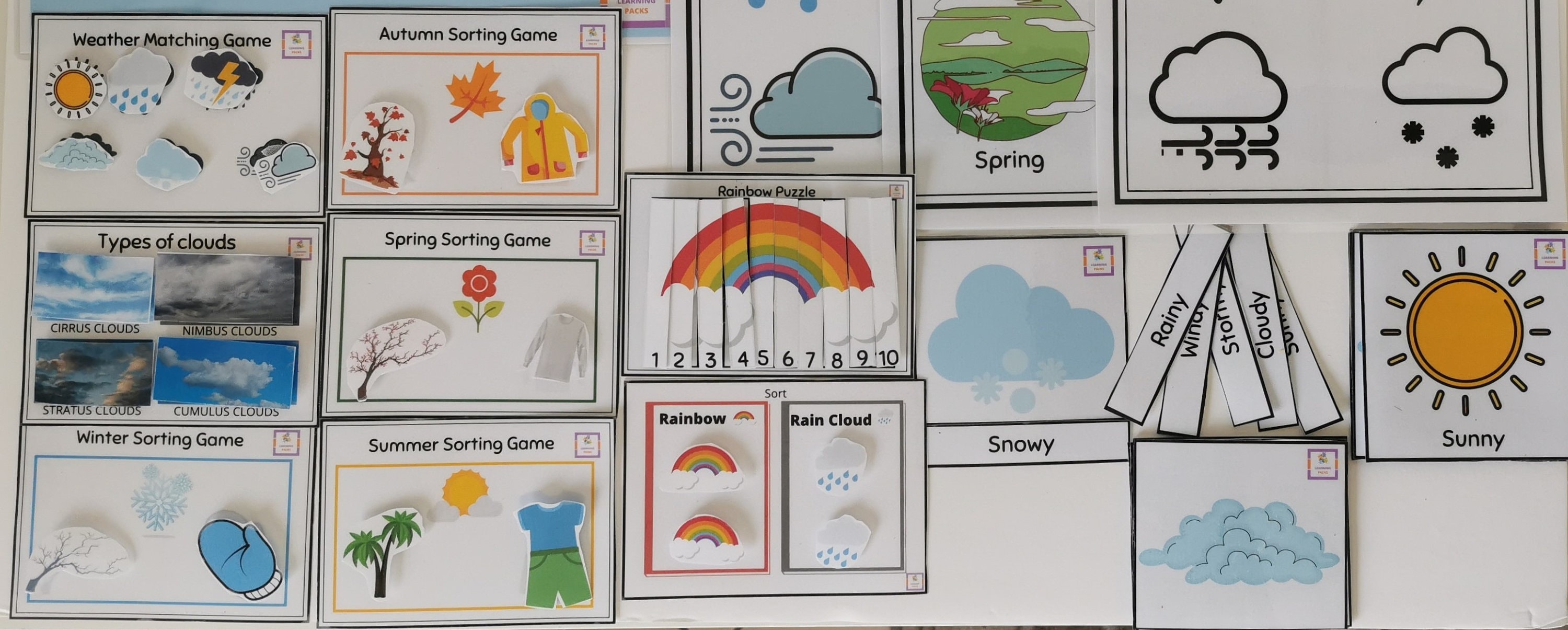 Rainy Day Printable Activities, Weather Learning, Weather Chart ...