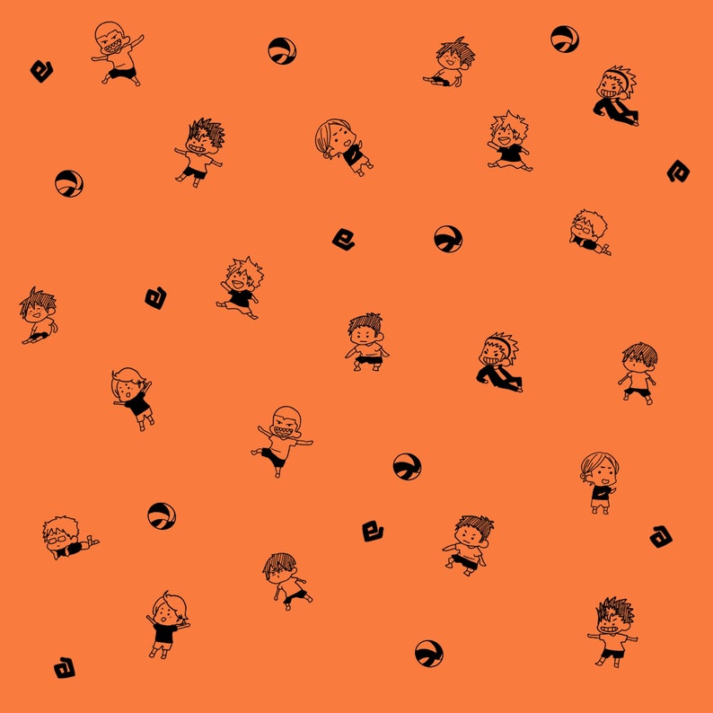 Haikyuu Karasuno Pattern | Etsy