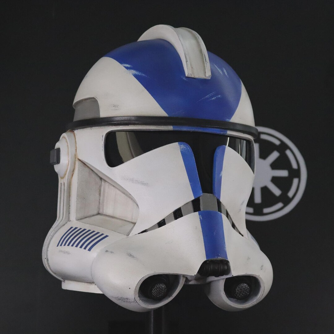 Clone Trooper Helmet 501st Phase 2 - Etsy