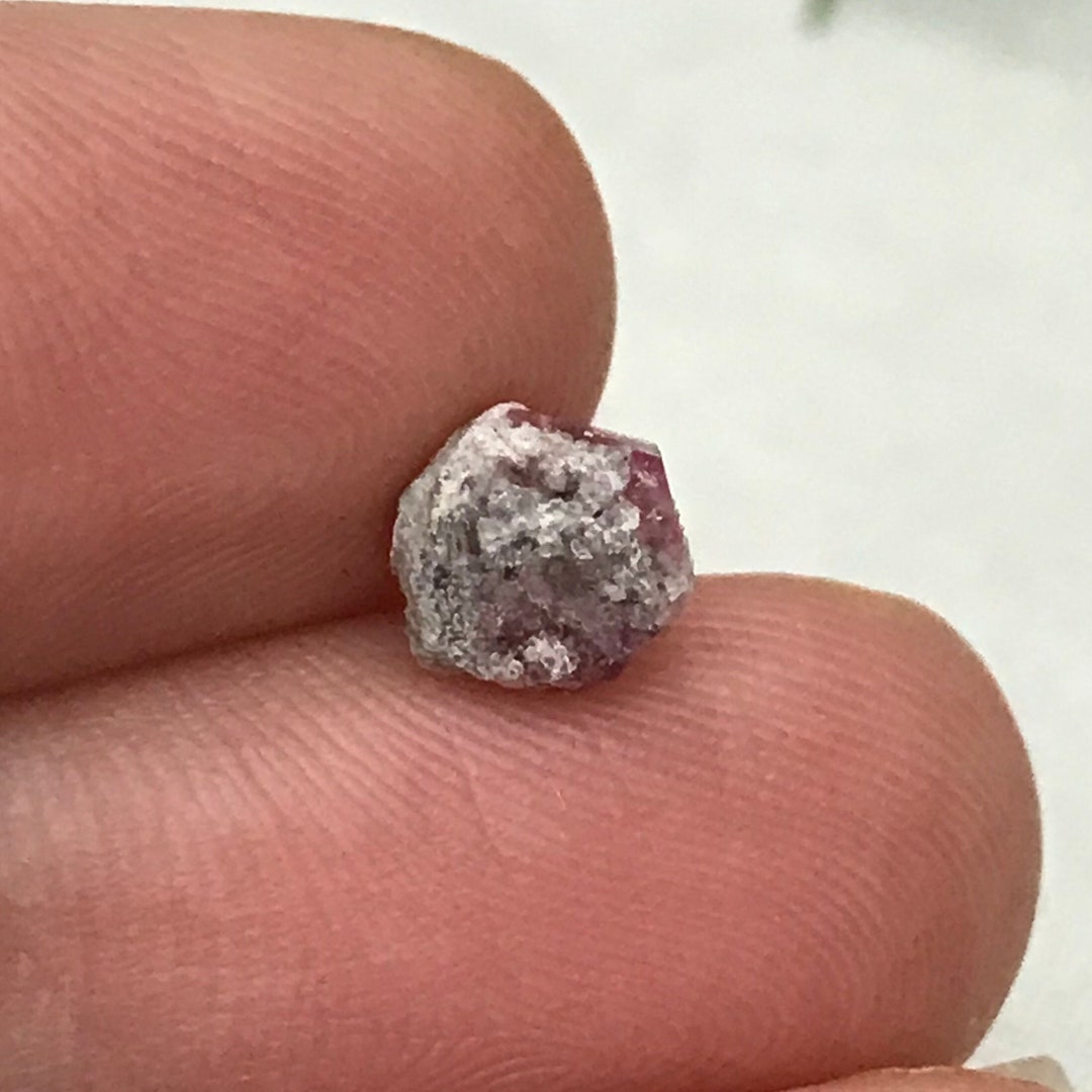 6mm Tabular Red Beryl Salt and Pepper Specimen Crystal From Thomas ...