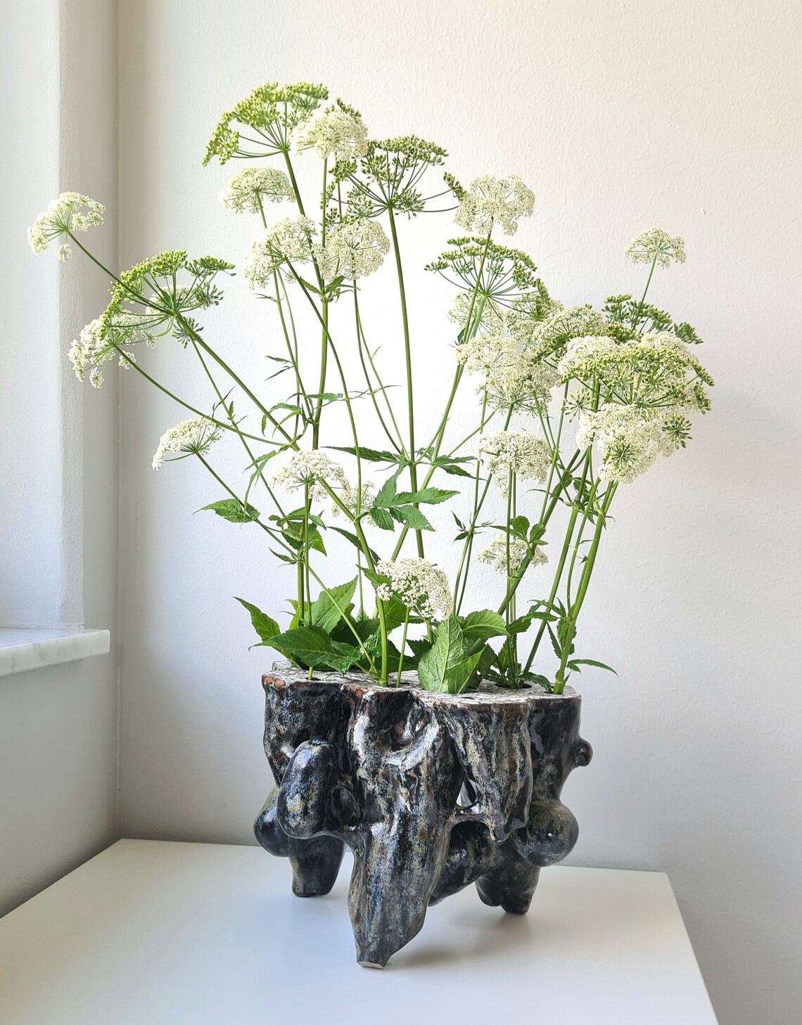 Ceramic Sculpture Vase, Modern Ceramic Home Decoration - Etsy
