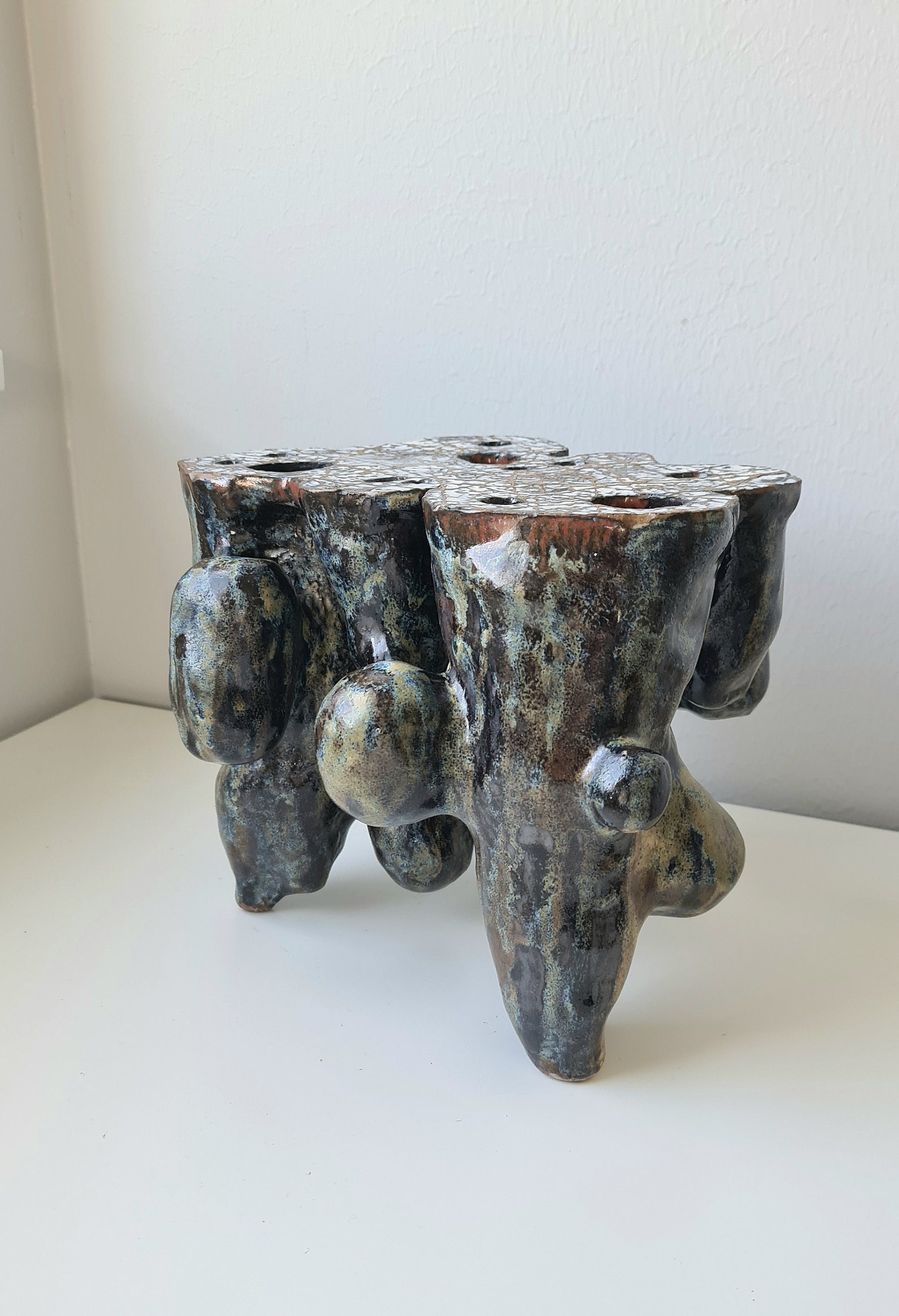 Ceramic Sculpture Vase, Modern Ceramic Home Decoration - Etsy