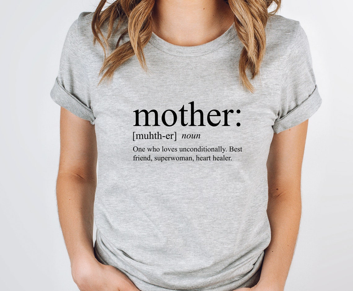 Mother T-shirt Mother Definition Mother's Day Gift Mama - Etsy