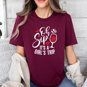Girls Trip Shirt, Girl's Trip Shirts, Holiday T-shirt, Vacation T Shirt ...