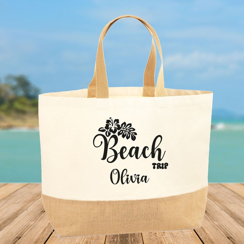 Custom Beach Bags - Etsy