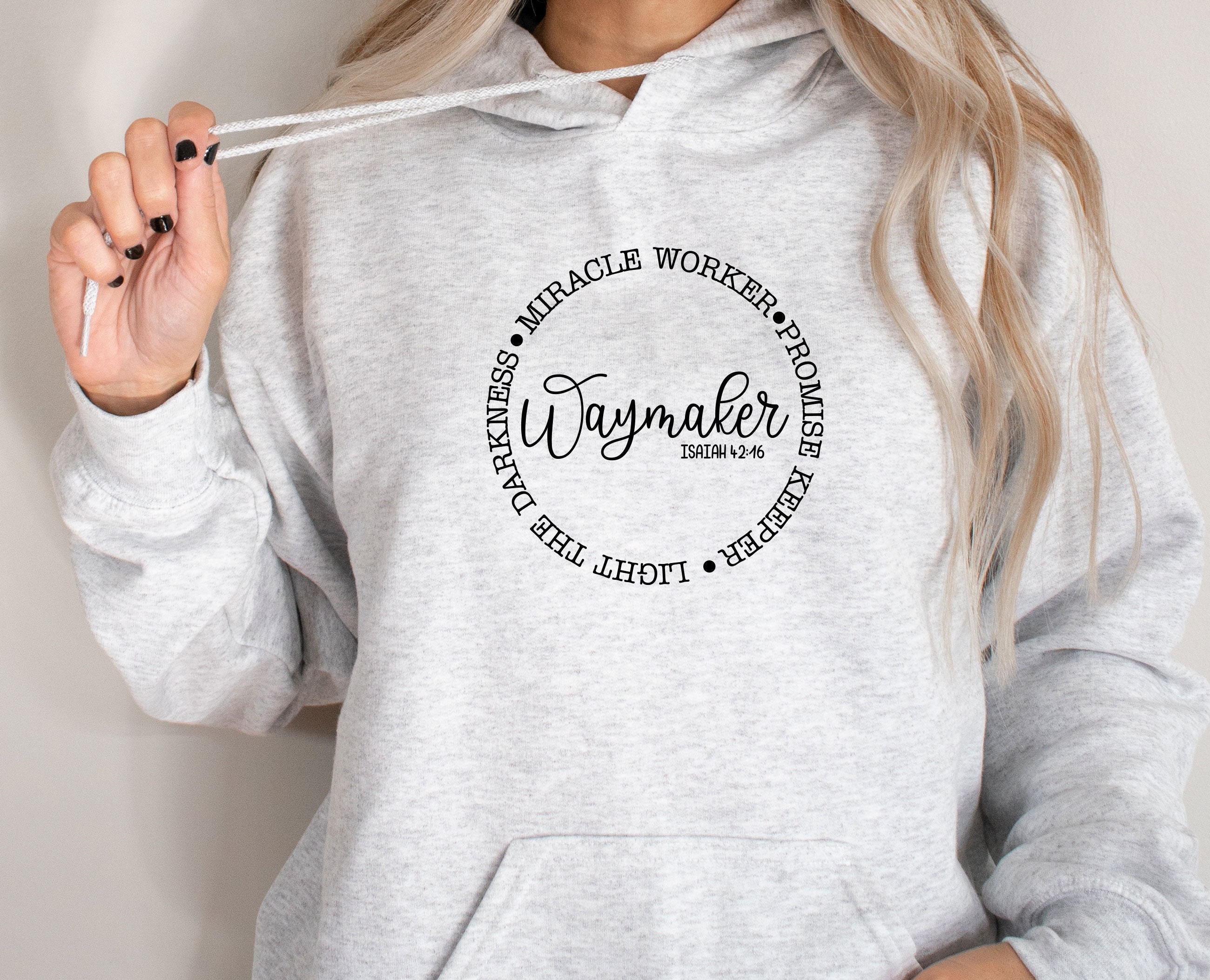 Waymaker Hoodie Christian Hoodie Religious Hoodie Jesus - Etsy UK