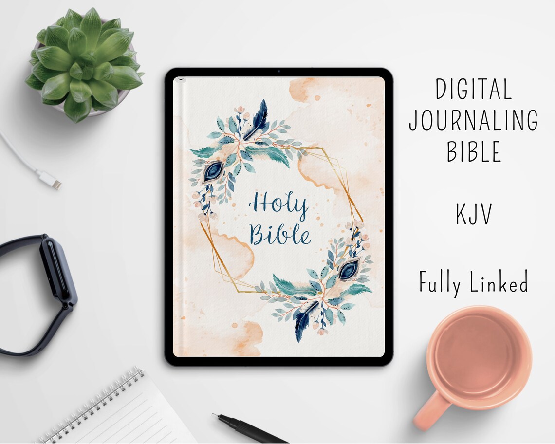 Digital Bible Journal KJV Bible Standard Bible Study - Etsy