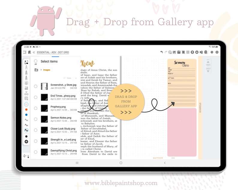 Bible Study Inserts | Digital Stickers | Bible Stickers | Bible Journal ...
