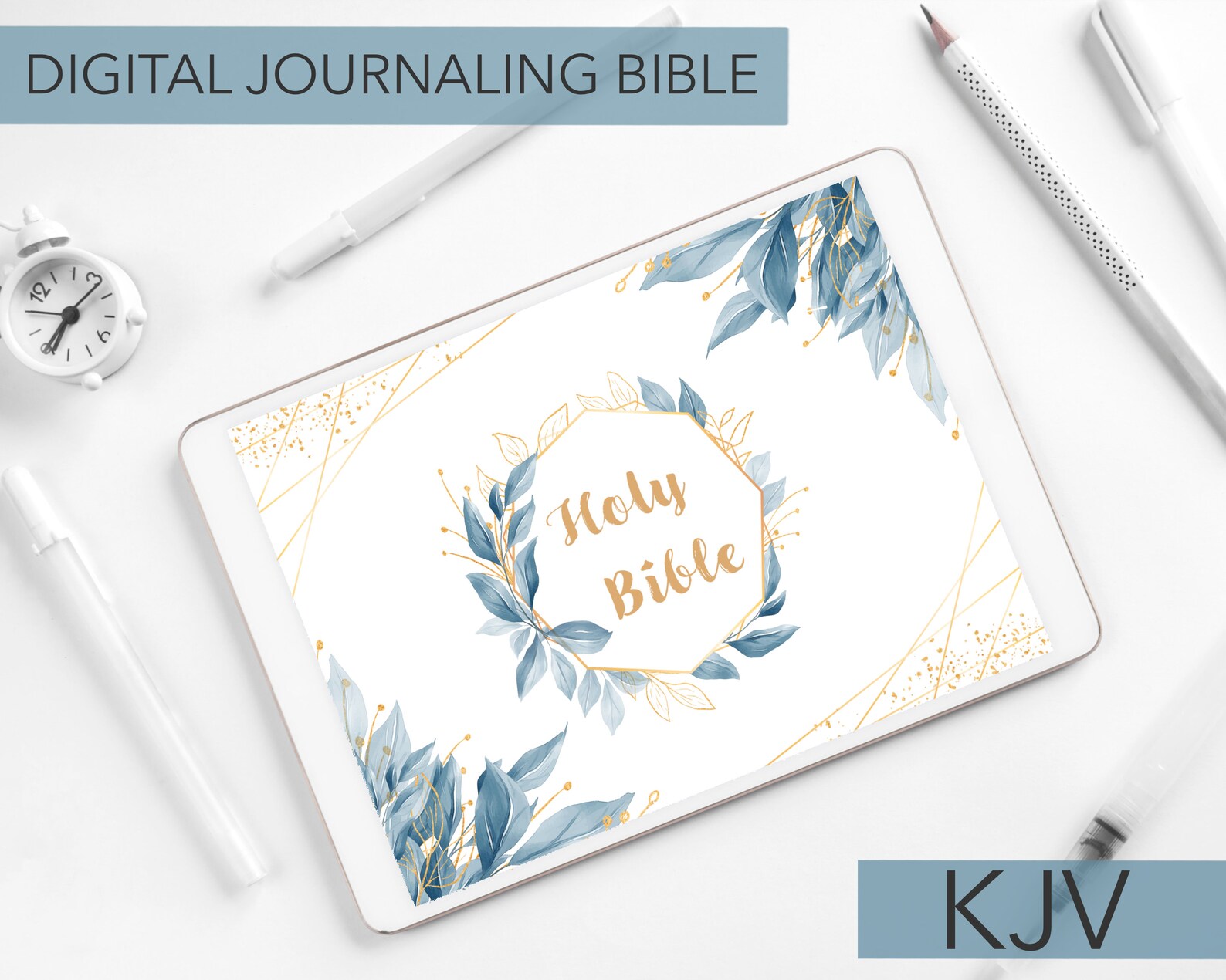 Digital Journaling Bible KJV Standard Bible for | Etsy