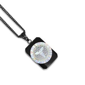 Unisex Medi Safe SOS Pendant Necklace, Medical Alert, Medic ID ...