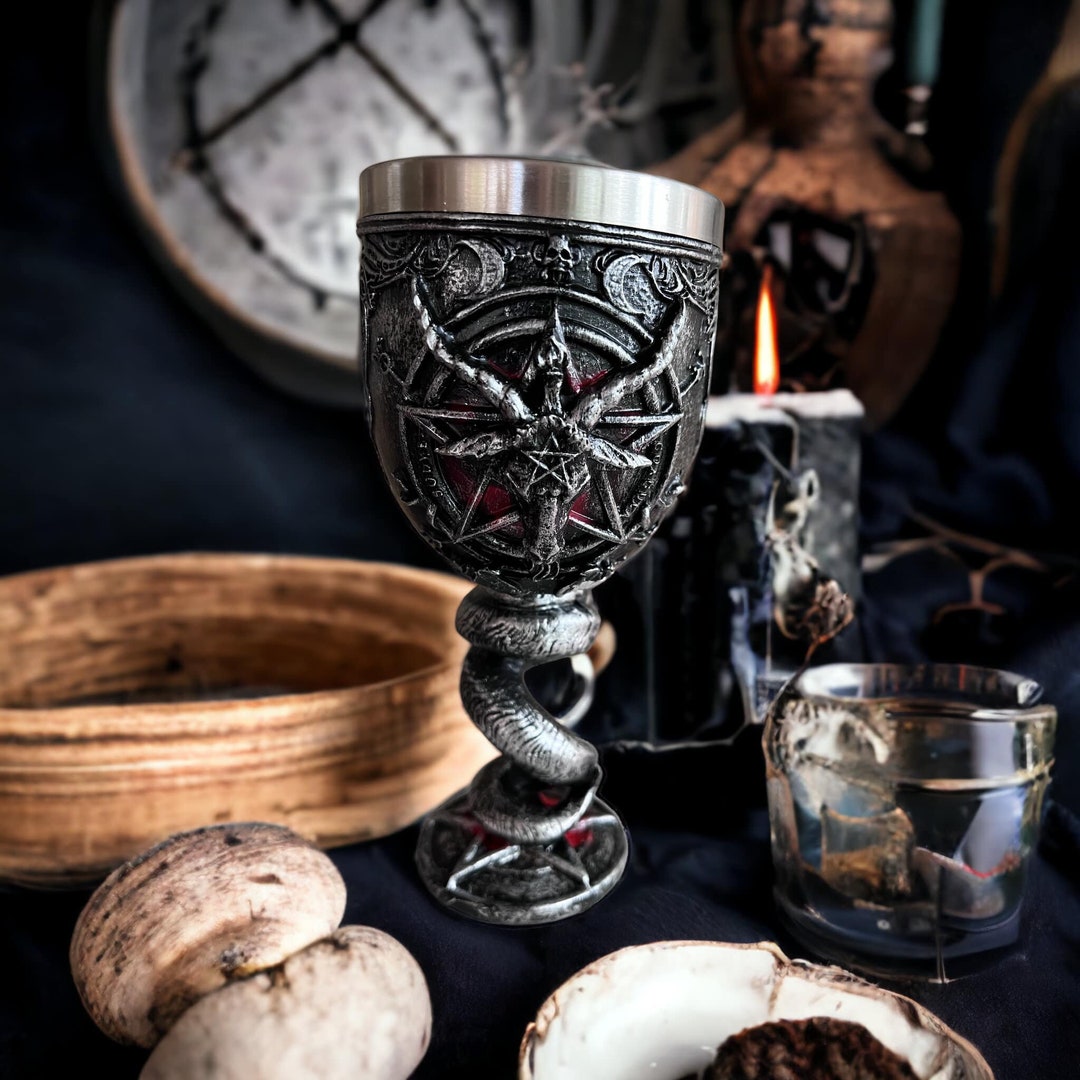 Cáliz de altar cáliz ritual cáliz de bruja - Etsy España