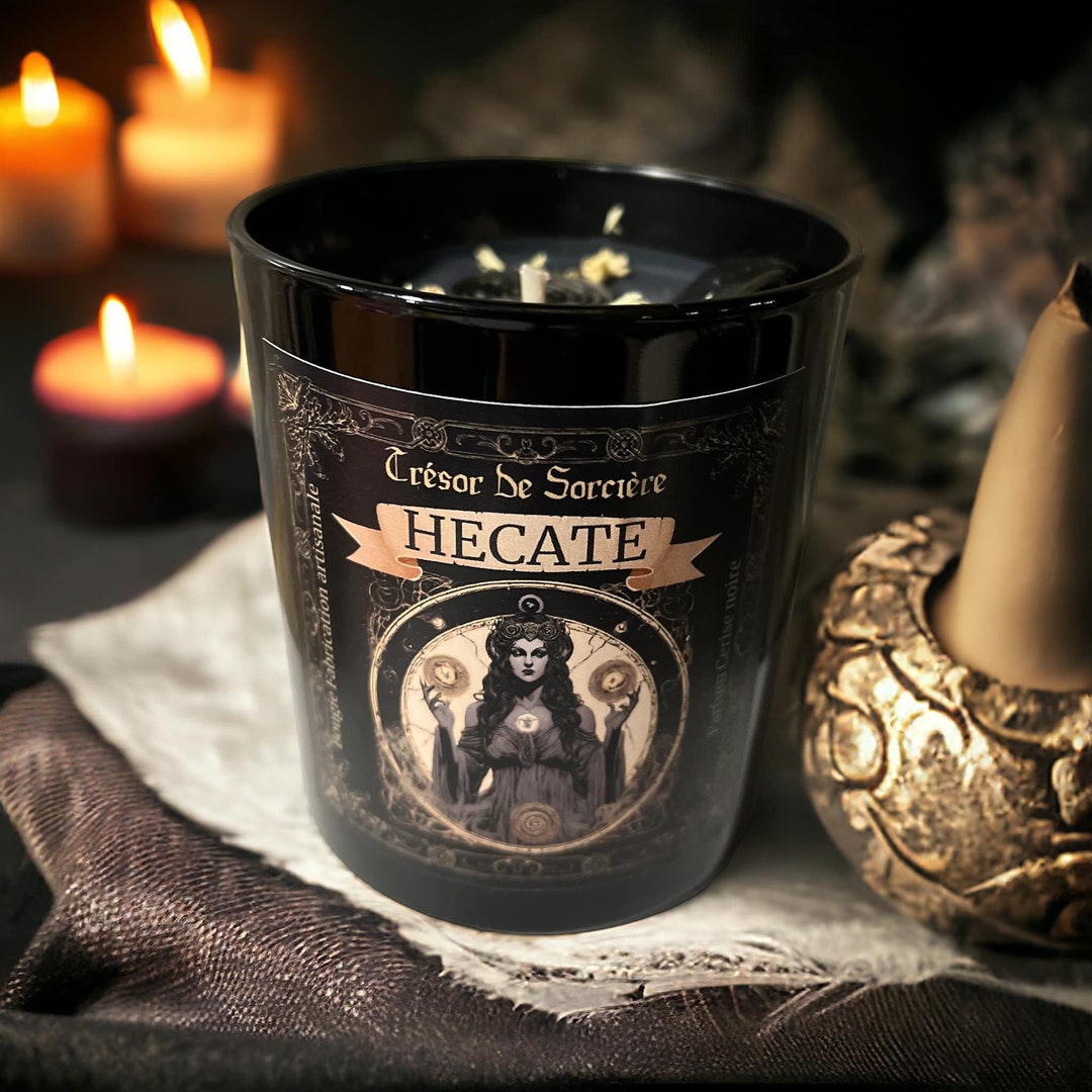 Hecate Candle, Goddess Hecate, Intention Candle - Etsy