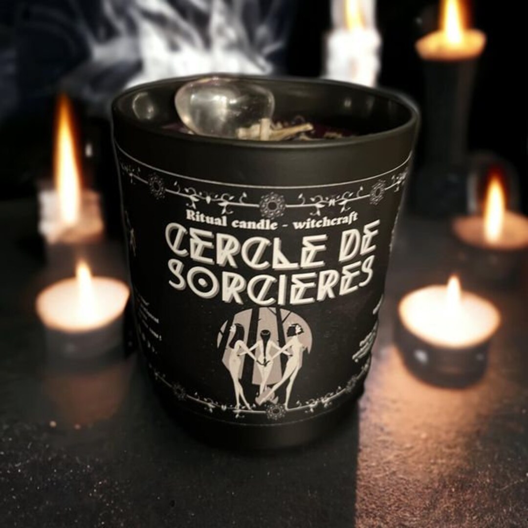 Intention Candle Ritual Candle circle of Witches - Etsy
