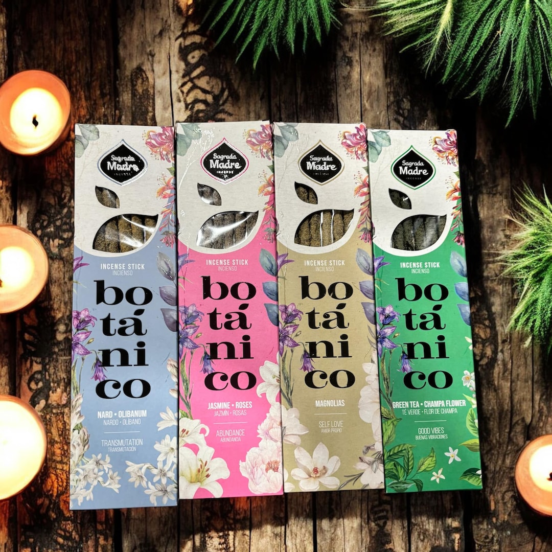 Sagrada Madre Botanica Incense, Magnolia Incense, Olibanum Incense ...