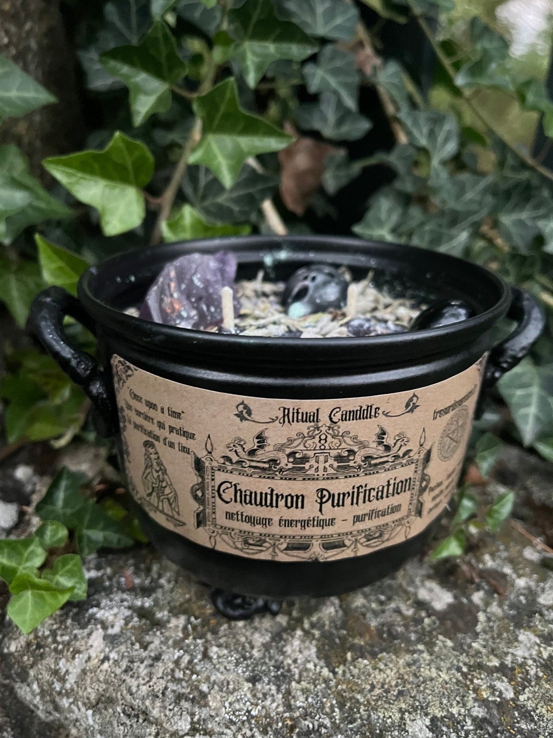 Purification Candle, Purification Cauldron - Etsy