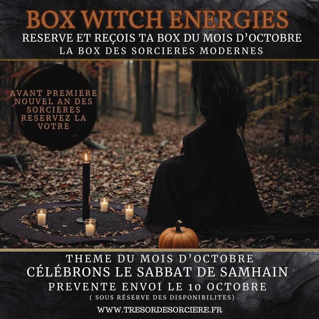 Box De Samhain, Witch Box Samhain, Coffret Samhain, Box Sorcière ...